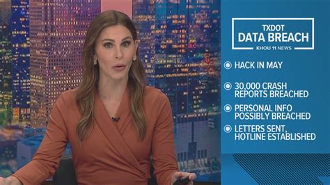 Txdot Crash Report Data Breach May Lead To Identity Theft