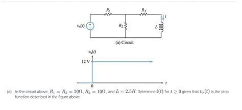 Solved A In The Circuit Above R1 R2 20Ω R3 10Ω And