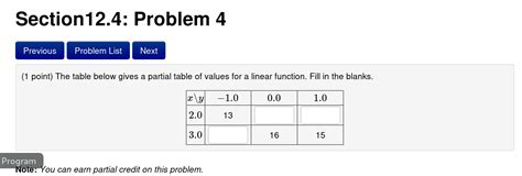 Solved Section Problem Previous Problem List Next Chegg Com