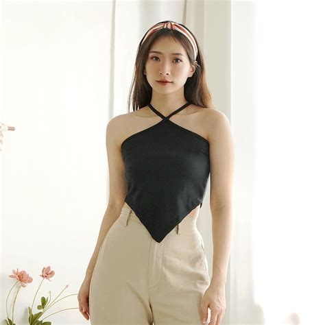 Jual Tanktop One Diamond Tank Top Basic Baju Atasan Wanita 080 Shopee Indonesia