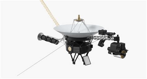 Voyager Spacecraft Probe Space 3d Model Turbosquid 1365112