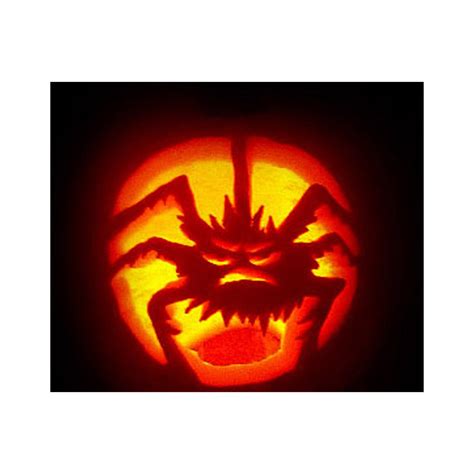 Spider Pumpkin 10 Mil Clear Mylar Reusable Stencil Pattern — Go Stencil