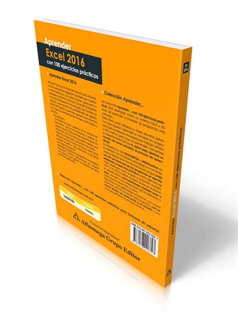 el gran libro de excel 2016 alfaomega méxico