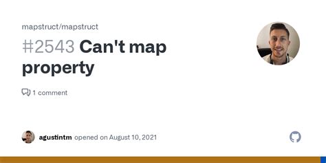 Can T Map Property Issue Mapstruct Mapstruct GitHub