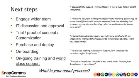 Internal Communications With Snapcomms Ppt