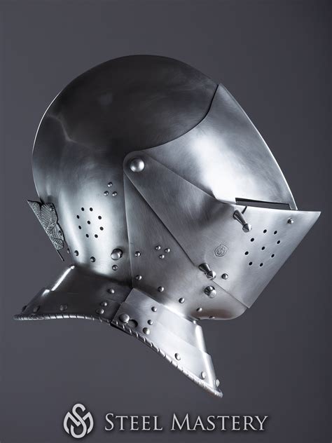 Closed Face Armet Helmets Photogallery Made By Steel