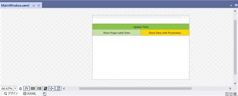 Displaying Other Views With Parameters In Mainwindow Using Regionmanager Leafwindow