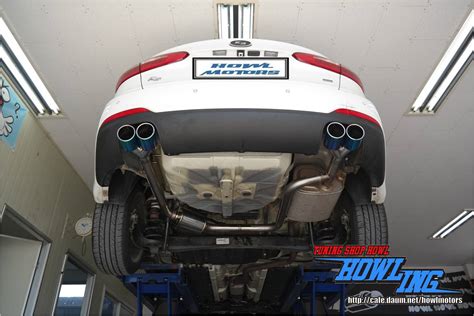 하울모터스 ★k3 가변배기 머플러튜닝 순정형가변머플러 레인보우티팁 가변배기시스템에 편리한 Facebook