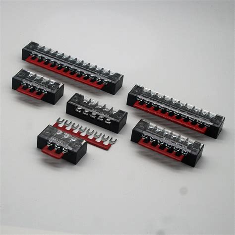 V A Barrier Strip Terminal Block Wire Connect Grandado