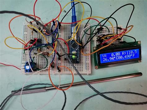 Pt100 3 Wire Temperature Sensor Circuit Diagram