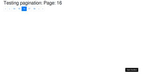 Replace Js Pagination Forked Codesandbox