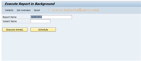 CK SAP Tcode Delete Costing Run In Background