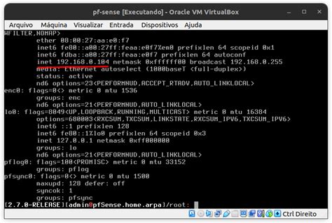 Como Instalar O Pfsense No Virtualbox Linux Basic