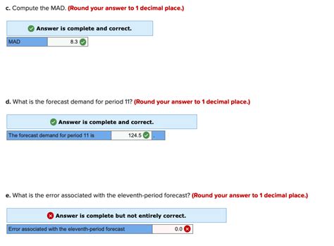 Solved Using Simple Moving Averages And The Following Time