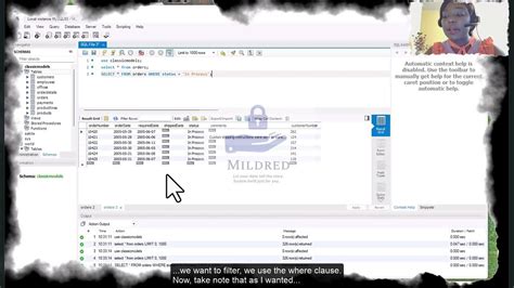 Week 2 Lesson 1 Mysql Filtering Data Youtube