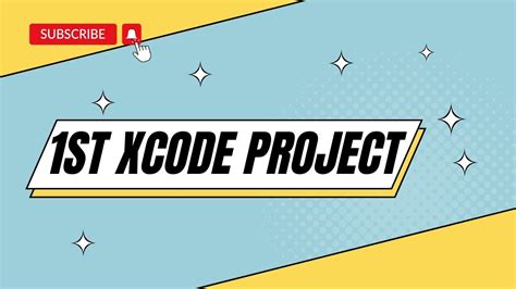 How To Create A Project In Xcode And Build App YouTube