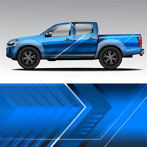 자동차 차량 랩 및 상징 디자인 벡터 템플릿 프리미엄 벡터