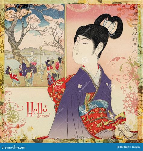 Ancient Japanese Geisha Art Ancient Japanese Geisha Art