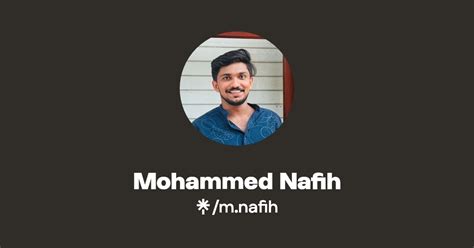 Mohammed Nafih Linktree
