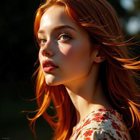 Redheads Art 4k By Redzoneai On Deviantart