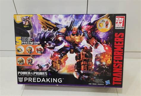 Transformers Power Of The Prime Potp Predaking Predacon Combiner Mint
