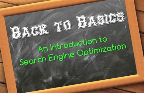 Back To Basics Search Engine Optimization Gwalioroid