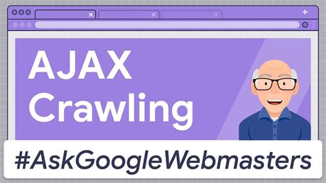 ajax crawling and hash bang urls youtube