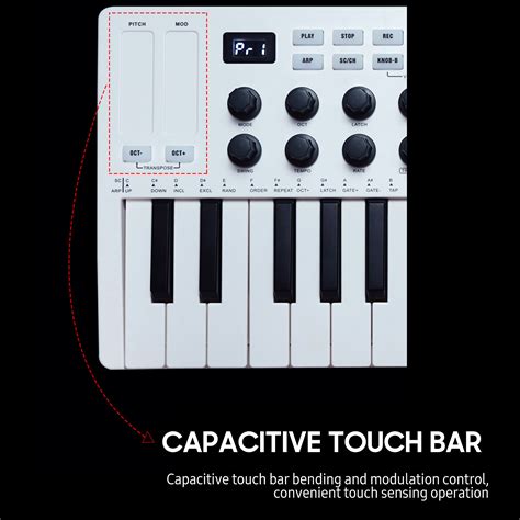 COD M VAVE 25 Key MIDI Control Keyboard Mini Portable USB Keyboard MIDI Controller With 25