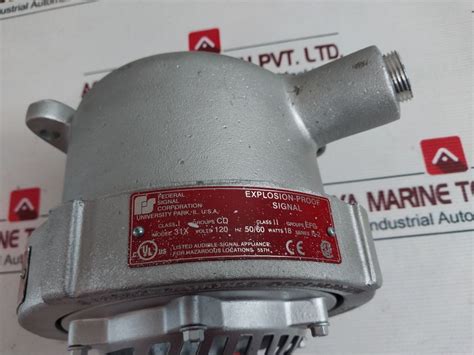 Federal Signal 31x Explosion Proof Signal Aeliya Marine