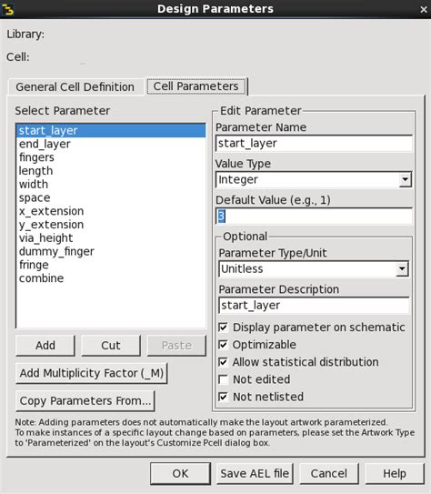 使用ads创建mom电容pcell Triblemany