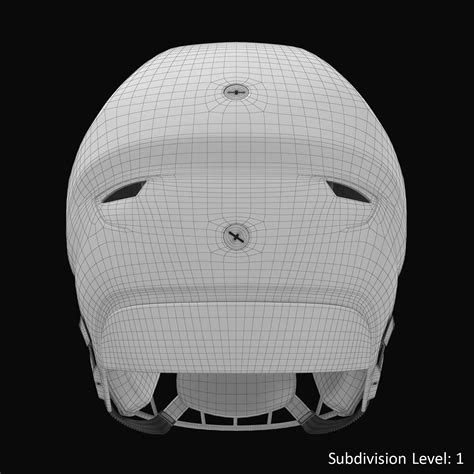 Riddel Speedflex Helmetブラック 3dモデル 49 Ma Fbx 3ds Obj Max Free3d