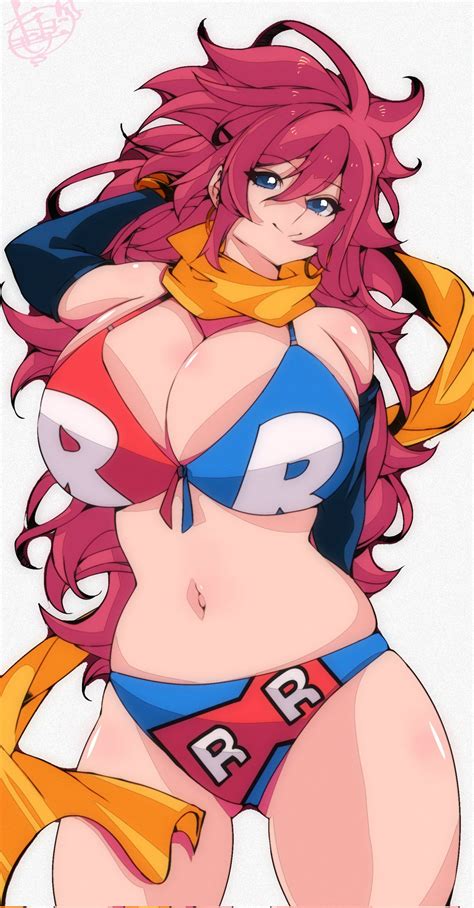 Rule 34 2d Android 21 Android 21 Human Big Breasts Dragon Ball