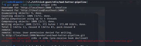 Ctf Writeup Cicd Goat Part 1