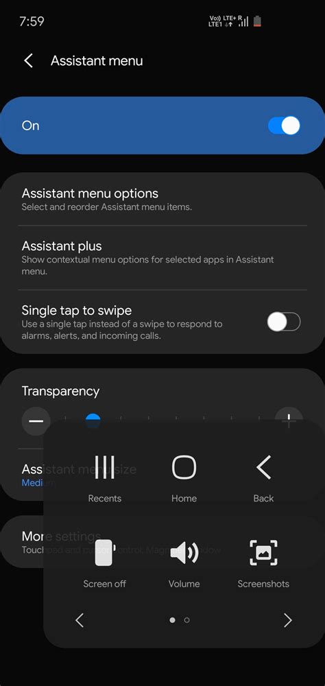 Assistant Menu Did This Exist Earlier What Do People Use It For R