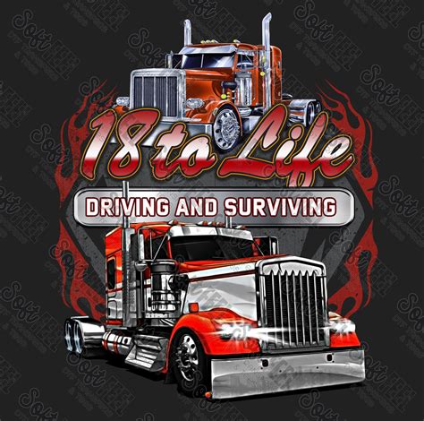 18 To Life Driving And Surviving Mens Trucker Direct To Film Tr