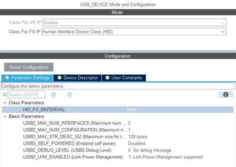 usb hid mouse keyboard stmicroelectronics community
