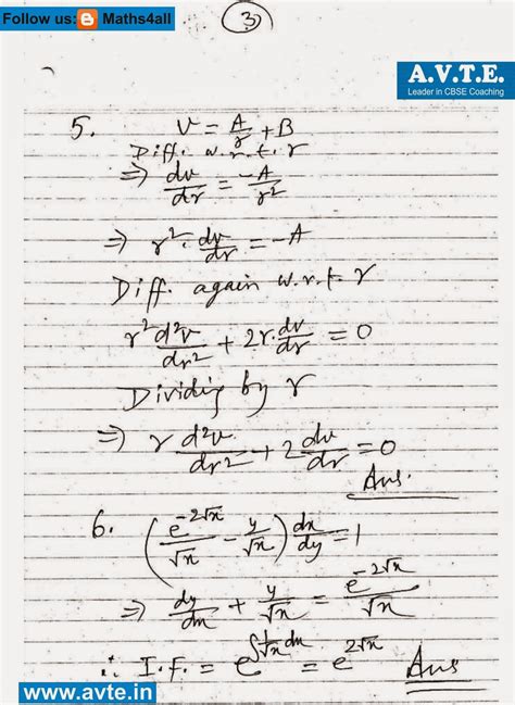 Class Xii Mathematics Cbse Board Paper Set 1 Solutions Section A 2015