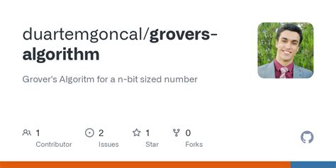 Github Duartemgoncalgrovers Algorithm Grovers Algoritm For A N Bit