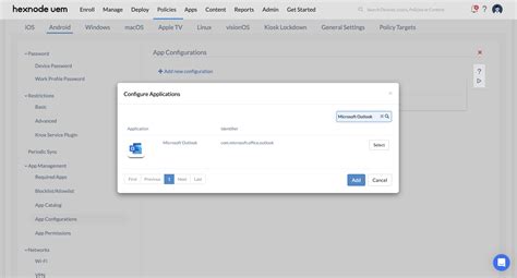 Outlook App Configuration For Android