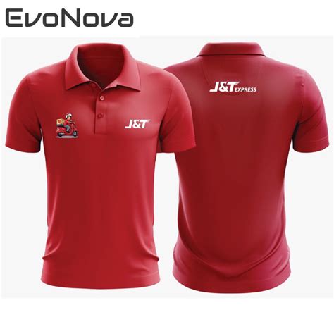 Jandt Express Jnt Short Sleeve Polo Shirt For Delivery Workers Breathable
