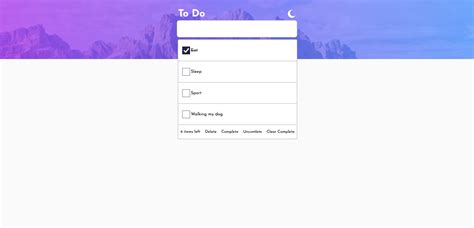 GitHub Roleigh1 To Do App I Create A To Do App