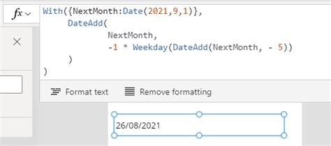 Power Apps Guide Dates How To Get The Last Weekday For A Month