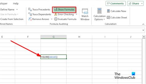 Excel Not Auto Calculating Formulas Fix