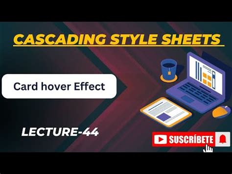 CSS Course Card Hover Effect In CSS Lecture Reupload Css YouTube