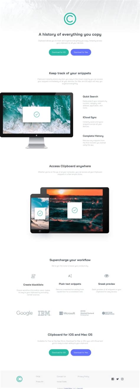 Frontend Mentor Clipboard Landing Page Master Using Html And Css