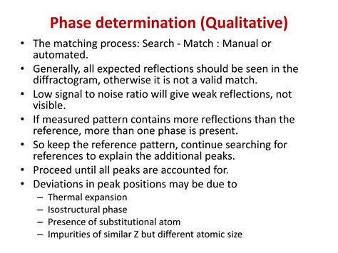 X Ray Diffraction Materials Characterization Pptx