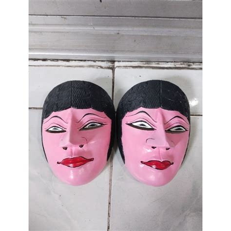 Jual Topeng Tari Pink Shopee Indonesia