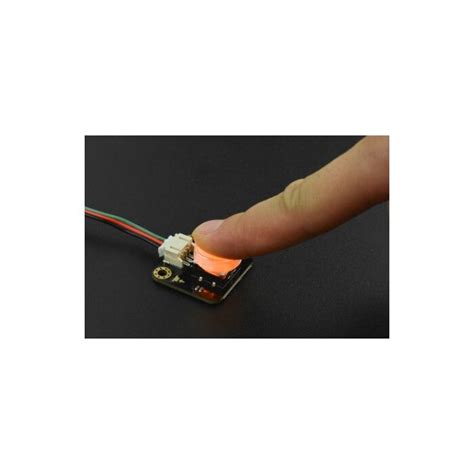 Gravity LED Button Yellow Buy In Australia DFR Y DFRobot Core Electronics