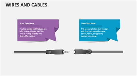 Wires And Cables Template For PowerPoint And Google Slides PPT Slides