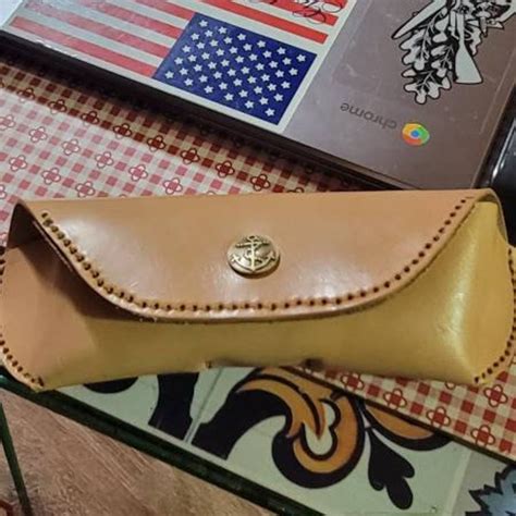 Leather Glasses Case Pattern Sunglass And Reading Glasses Sleeve A4letter Pdf Diy Tutorial